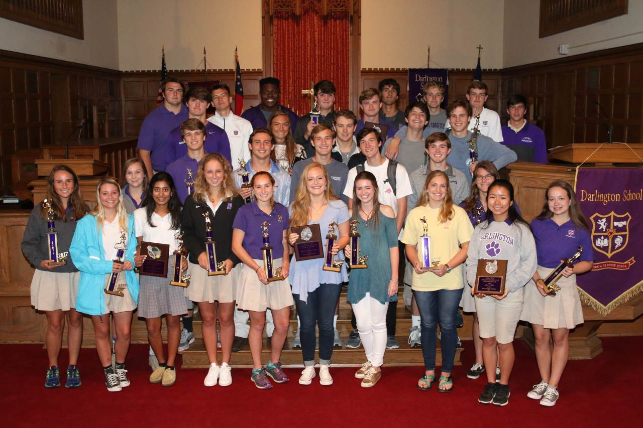 Student-athletes recognized at Spring Sports Assembly