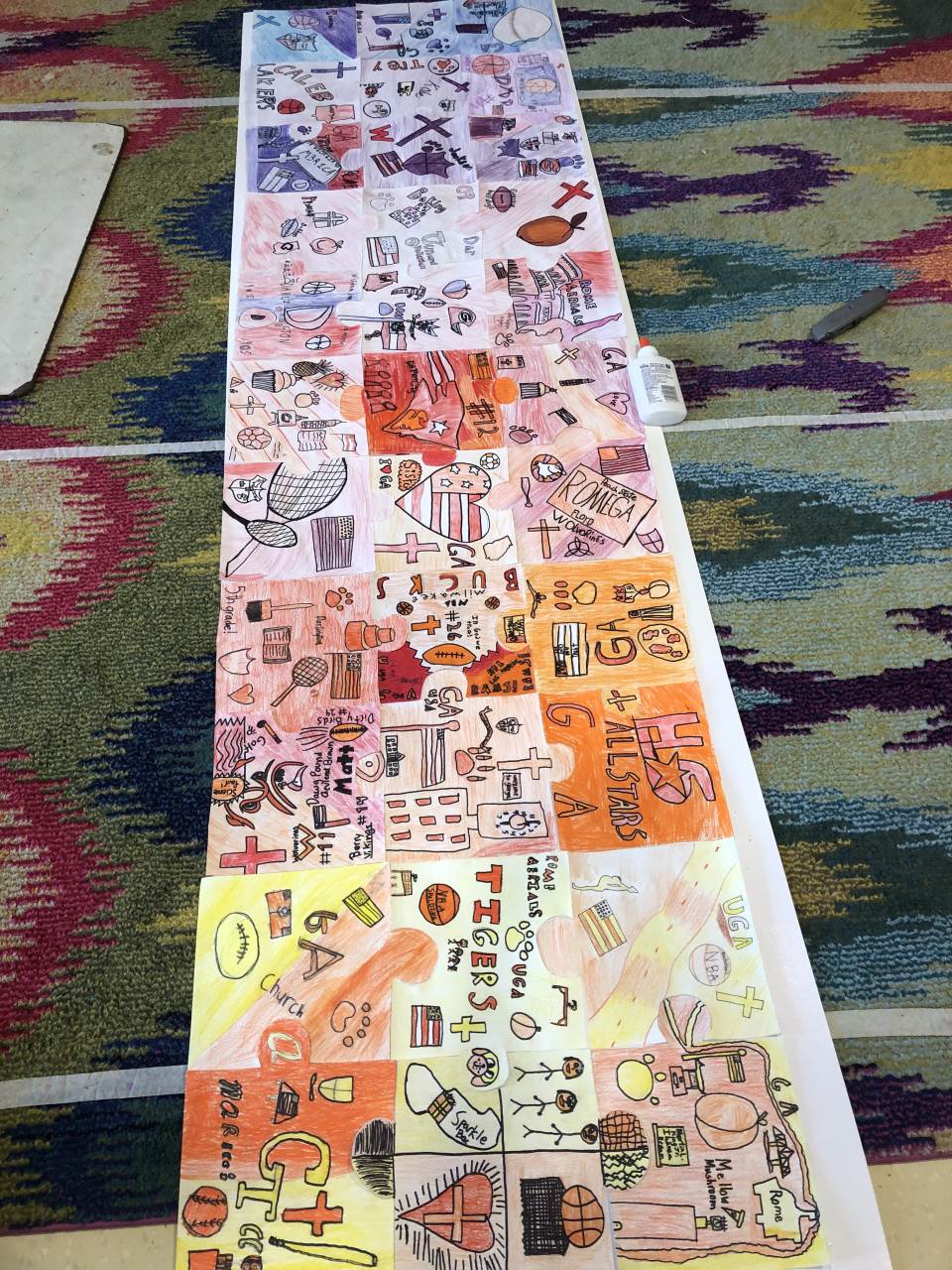 5th Grade Collaborative Art Project