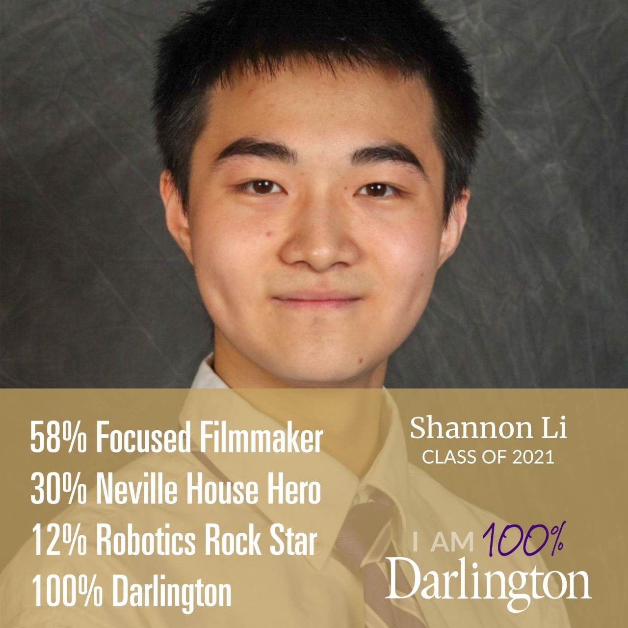 Boarding #SeniorSpotlight: Shannon Li