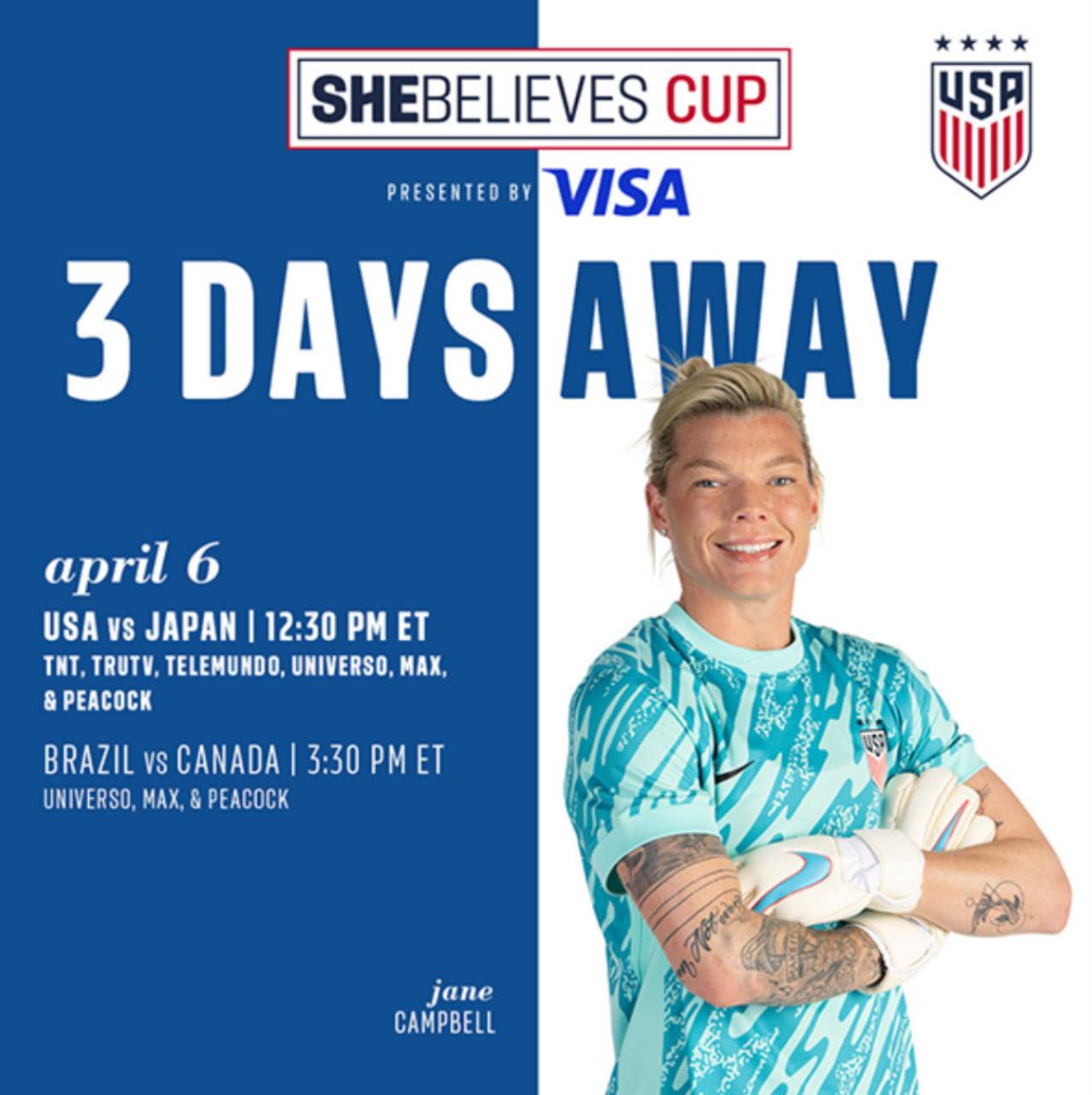 Soccer Academy Spotlight: Campbell ('13) to compete for USWNT in She ...