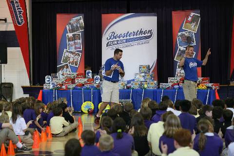 Boosterthon Fun Run Pep Rallies