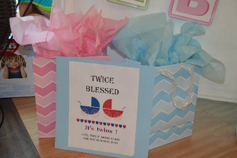 5th Grade Showers the Fine Twins