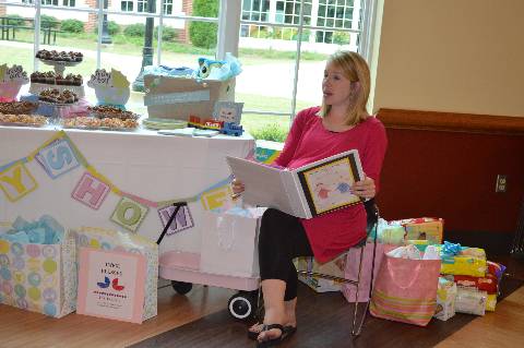 5th Grade Showers the Fine Twins