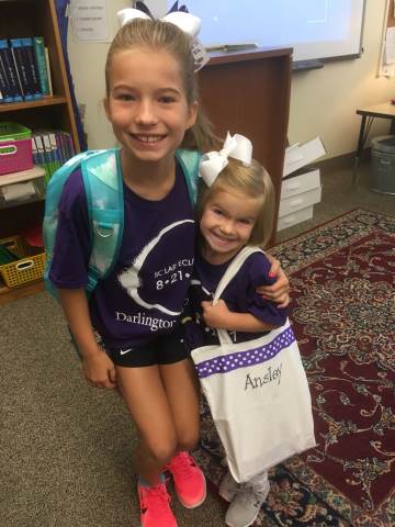 First Day of 4th Grade & Solar Eclipse Day