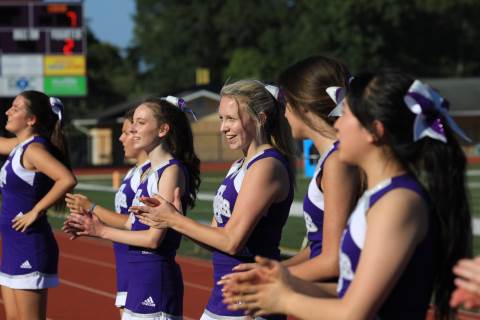 JV Football Cheerleading