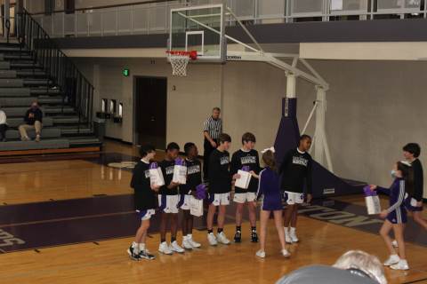 8th Grade Night for Middle School Basketball and Cheerleading