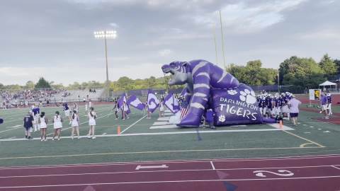 1st Home Varsity Football Game WHITE OUT