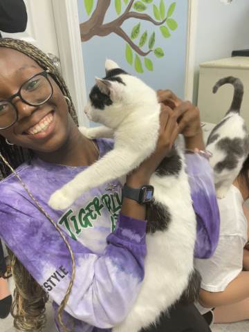 Serving at Floyd Felines & Friends