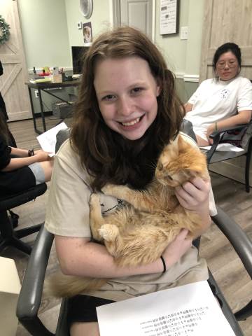 Serving at Floyd Felines & Friends