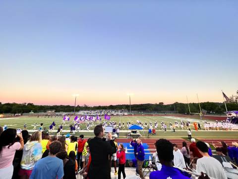 Stadium Band at the Homecoming Game