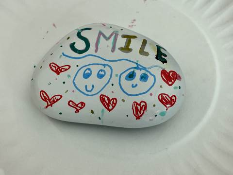 Grades 3-5 "You Rock" Art Project