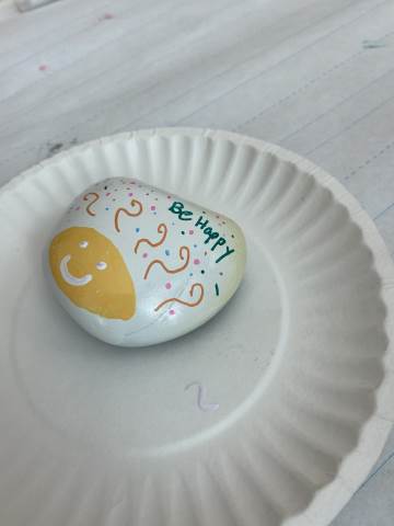 Grades 3-5 "You Rock" Art Project