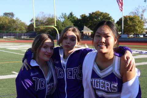 JV Football Cheerleaders: Pepperell