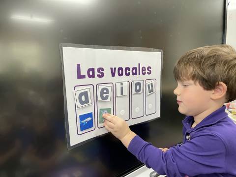 Pre-K Spanish: "Las Vocales"