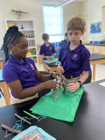 4th Grade STEM Shelter Build