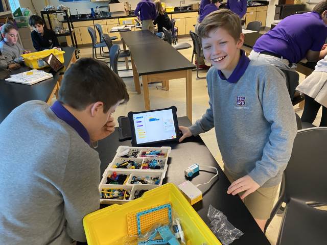 5th Grade LEGO Spike Robotics Lab
