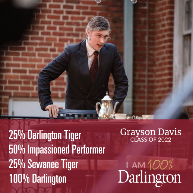 Day #SeniorSpotlight: Grayson Davis