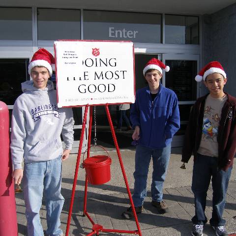 Salvation Army Bell Ringing