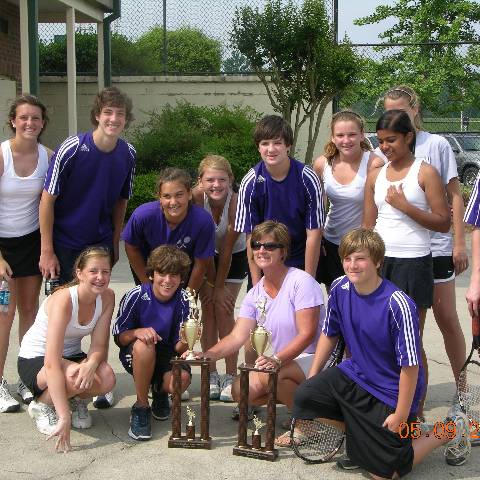 Middle School Team Wins Area Tournament