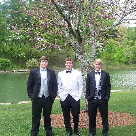 Moser Boys at Prom