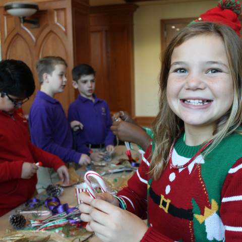 Decking Thatcher Hall