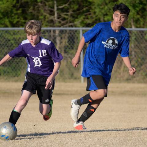 Middle School Boys' Soccer vs Ashworth Middle