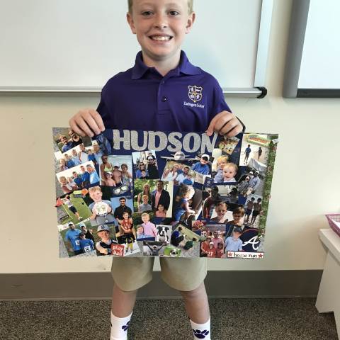 3rd-Graders Share “Me Collages”