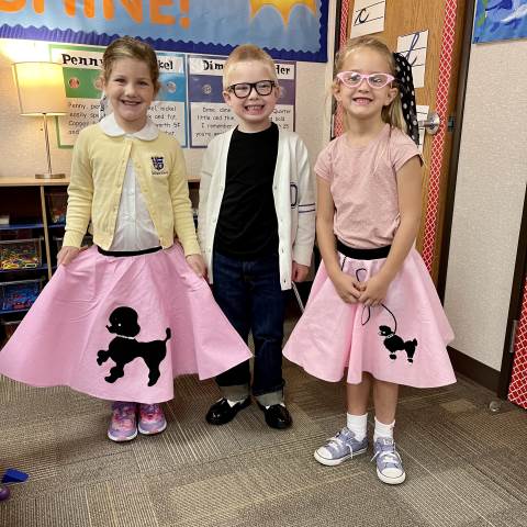 Hip, Hip Hooray! Kindergarten Celebrates the 50th Day!