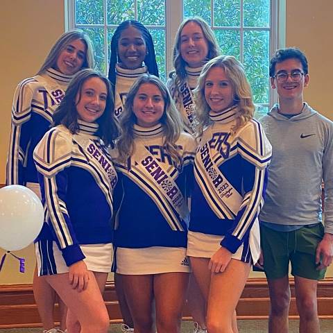 Cheerleaders’ Senior Night Dinner