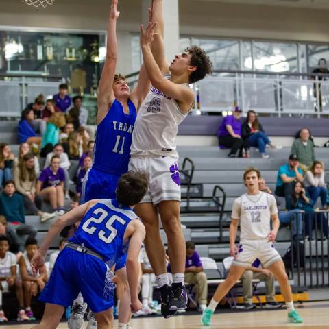 Darlington Boys' Varsity Basketball vs. Trion