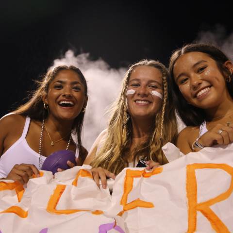 Football Game White Out + Regester-Moser Tailgate