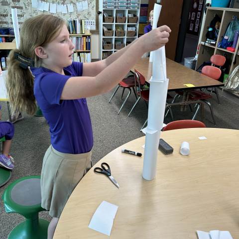 3rd-5th Exploratory: Paper Tower STEM Challenge