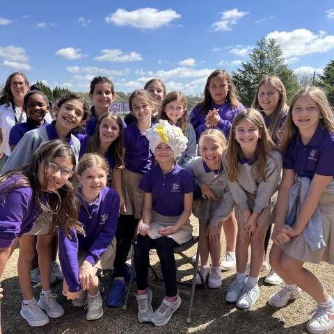4th Grade Easter Celebration and Egg Drop