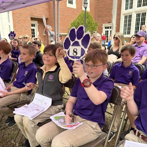 Going Once, Going Twice...SOLD at the 3rd Grade Auction!