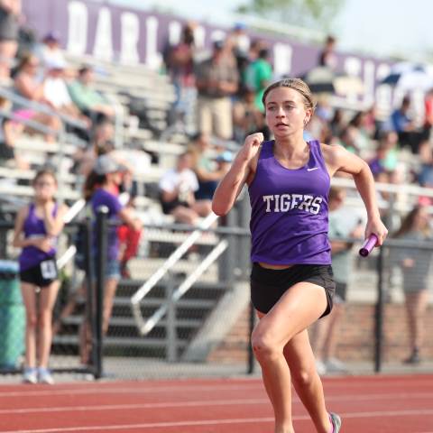 Middle School Track and Field at Home