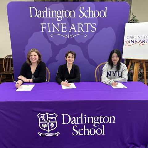 Fine Arts Signing Day