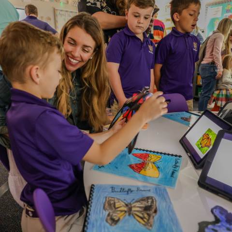 2nd Grade Butterfly Tea